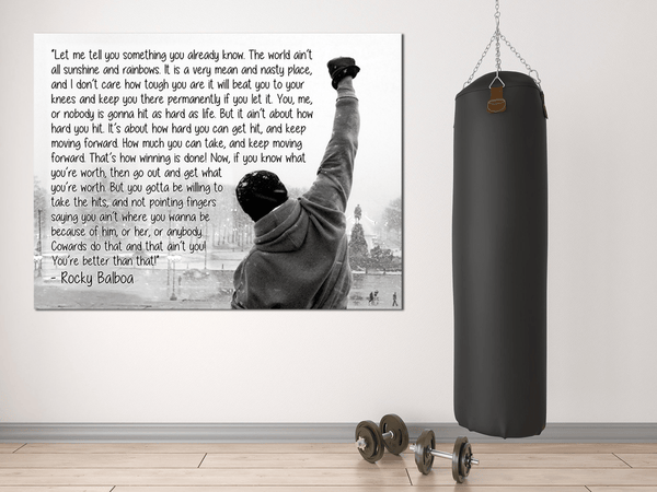 rocky-balboa-canvas-wall-art-motivational-wall-art-rocky-balboa-decor ...