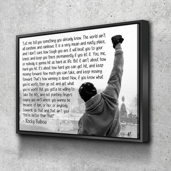 rocky-balboa-canvas-wall-art-motivational-wall-art-rocky-balboa-decor ...